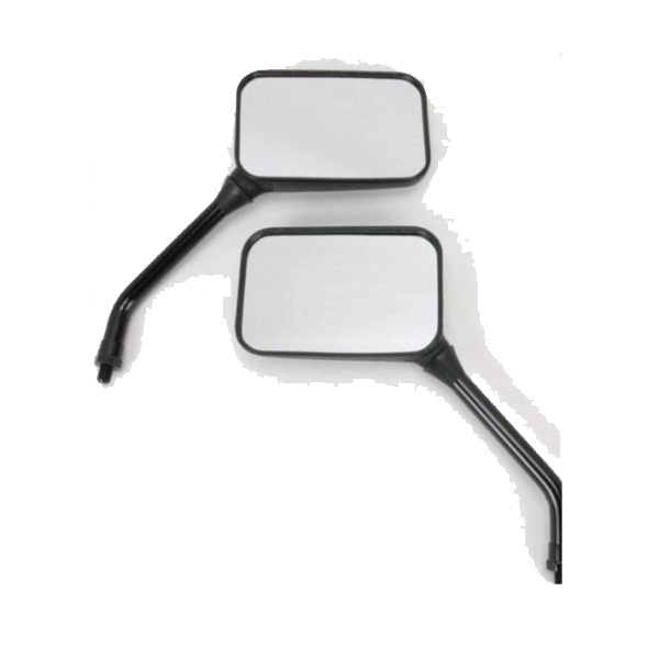 Emgo Deluxe GP Mirror Yamaha Long 10mm Matt Black (Set) | Sprocket Sport